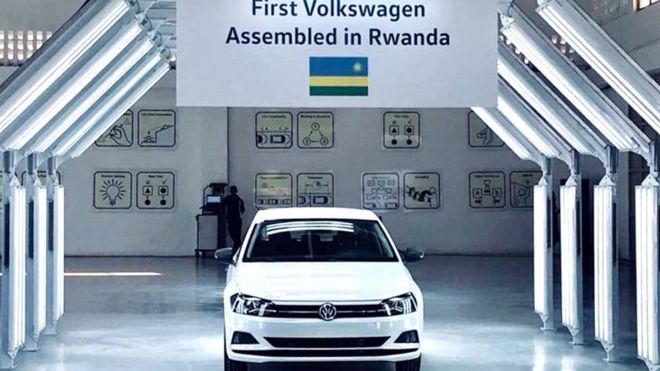 Rwanda : Sortie d'usine de la première voiture Volkswagen « Made in ...