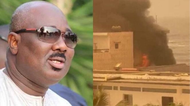 La maison du député Farba Ngom dévastée : Scène de chaos à Ngor - Notre ...