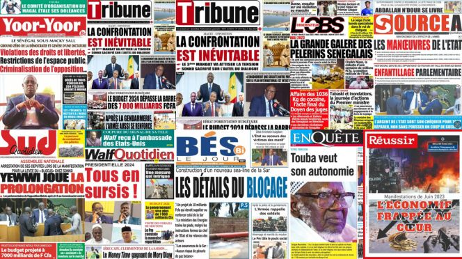 A la « Une » des journaux sénégalais du mardi 27 Juin 2023 - Notre ...
