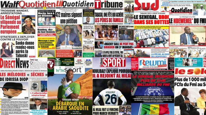 A la « Une » des journaux sénégalais du mercredi 28 Juin 2023 - Notre ...