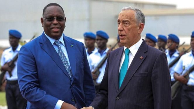 La réaction publique du président Macky Sall : Visite au Portugal ...