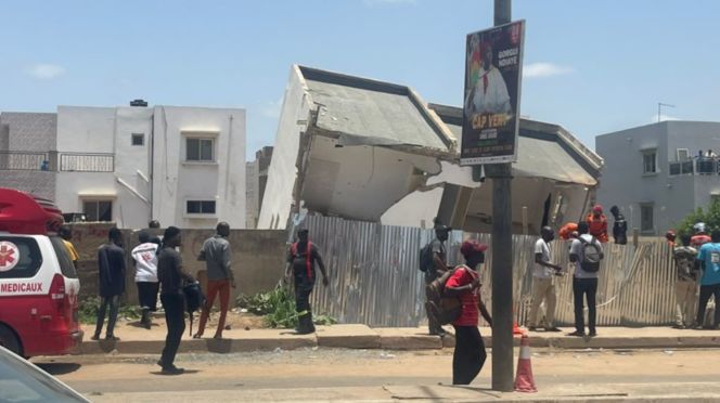 Effondrement d'un bâtiment à Mbao : Opération de sauvetage en cours - Notre Continent