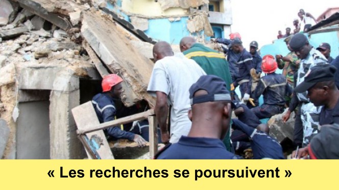 Le premier bilan : Effondrement d'un bâtiment à Xaar Yalla - Notre Continent